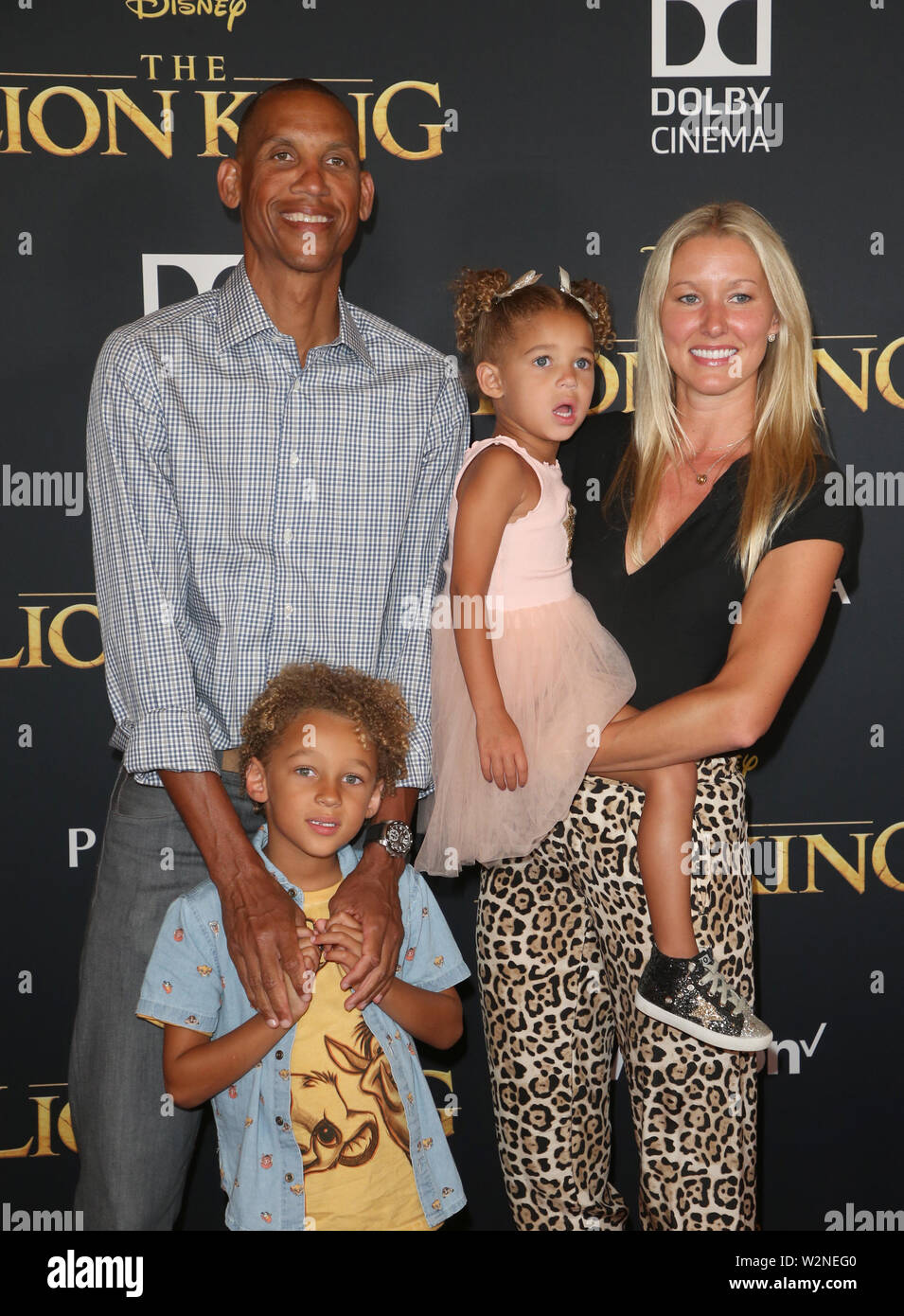 Reggie miller with family hi-res stock photography and images - Alamy