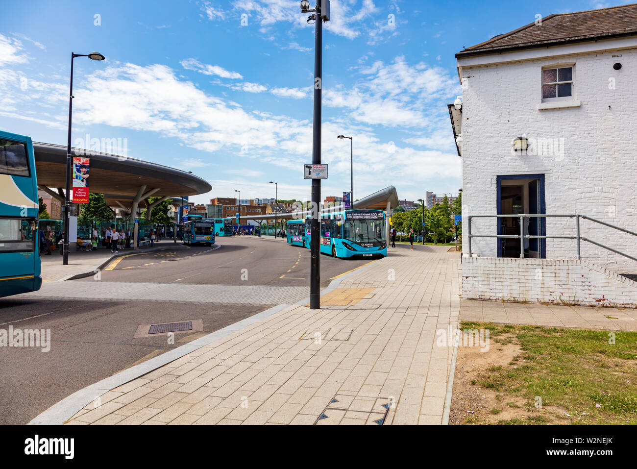 Chatham waterfront bus station hi-res stock photography and images - Alamy