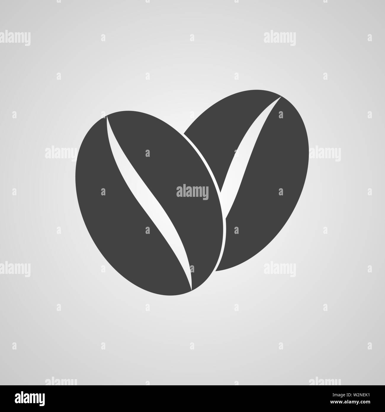 Coffee beans icons sign. Vector eps10 illustration Stock Vector Image ...