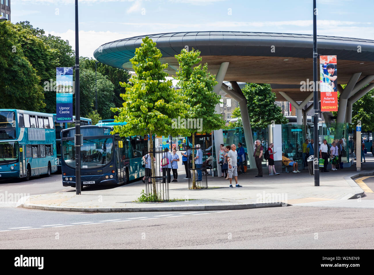 Chatham waterfront bus station hi-res stock photography and images - Alamy