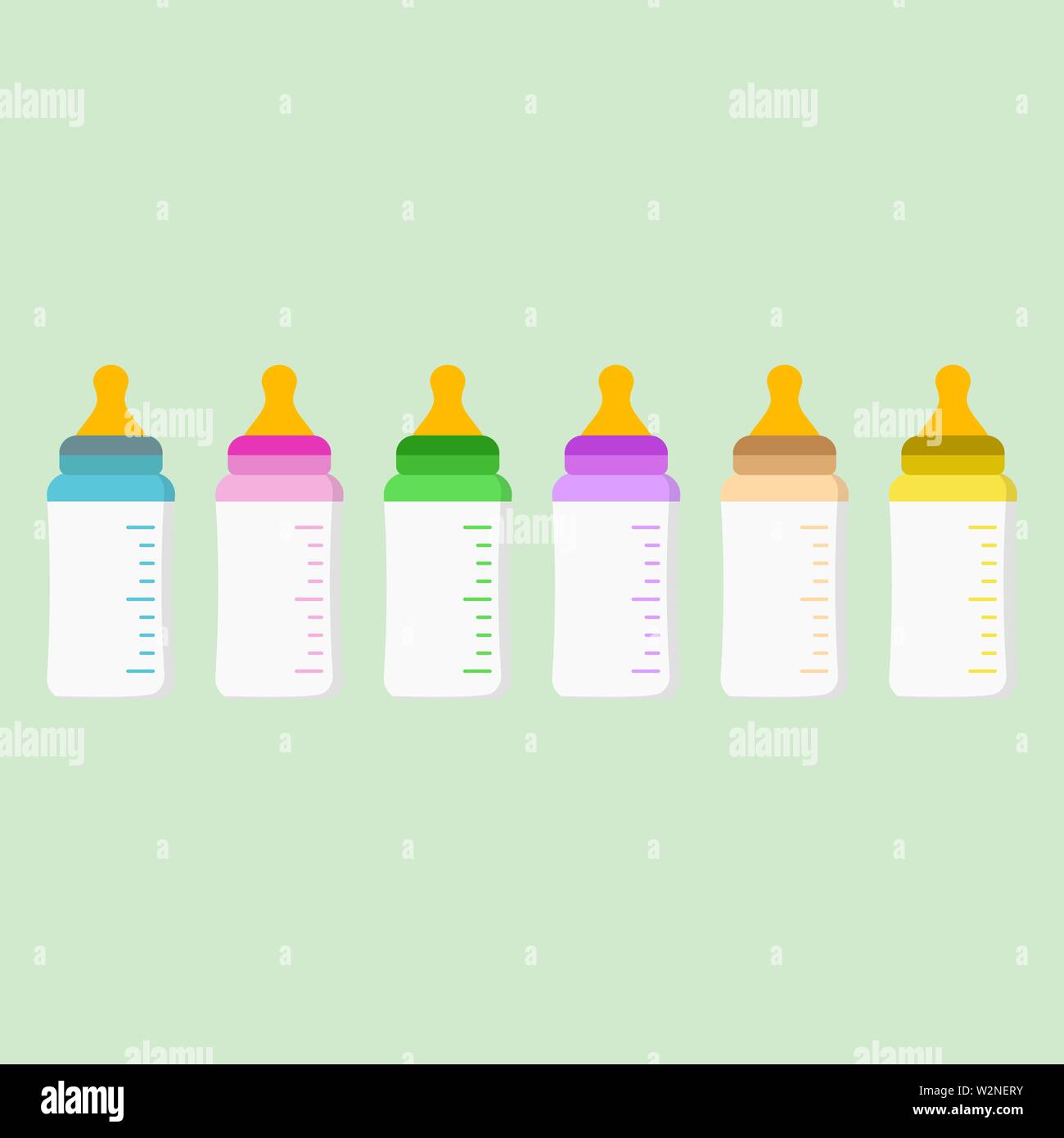 Baby bottle icon sign. Vector eps10 illustration Stock Vector Image ...