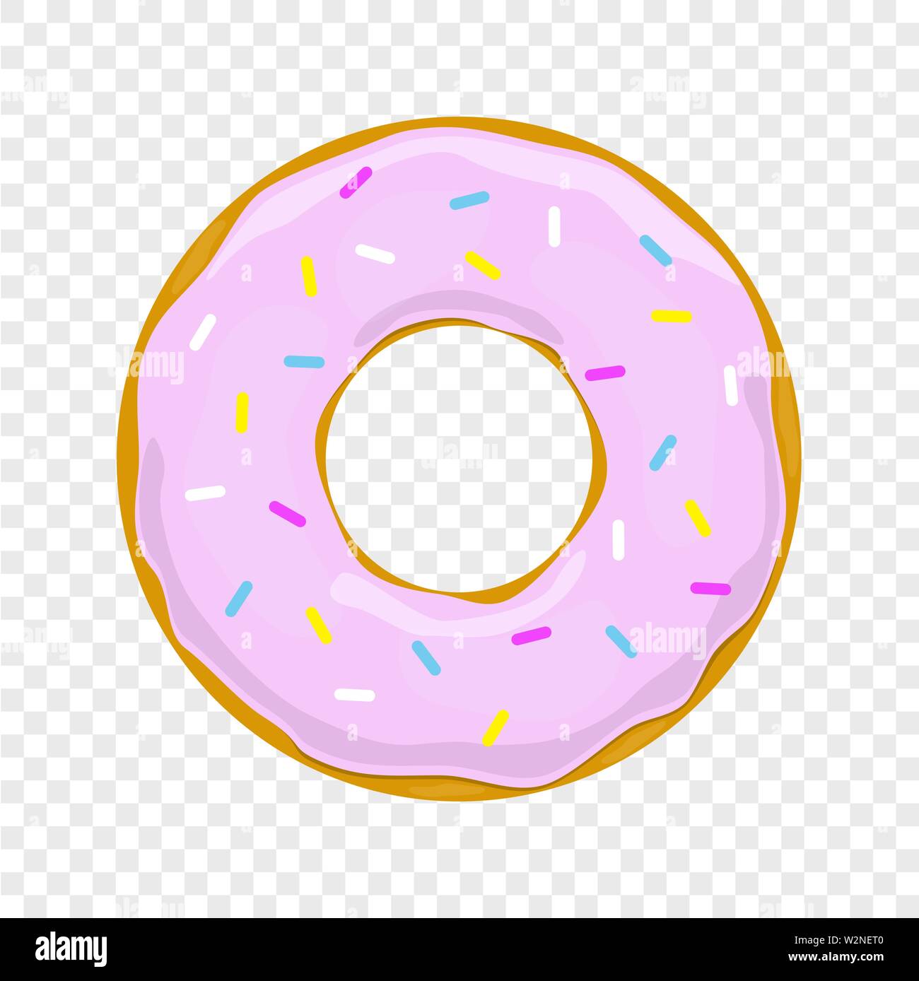 Back of donut Stock Vector Images - Alamy