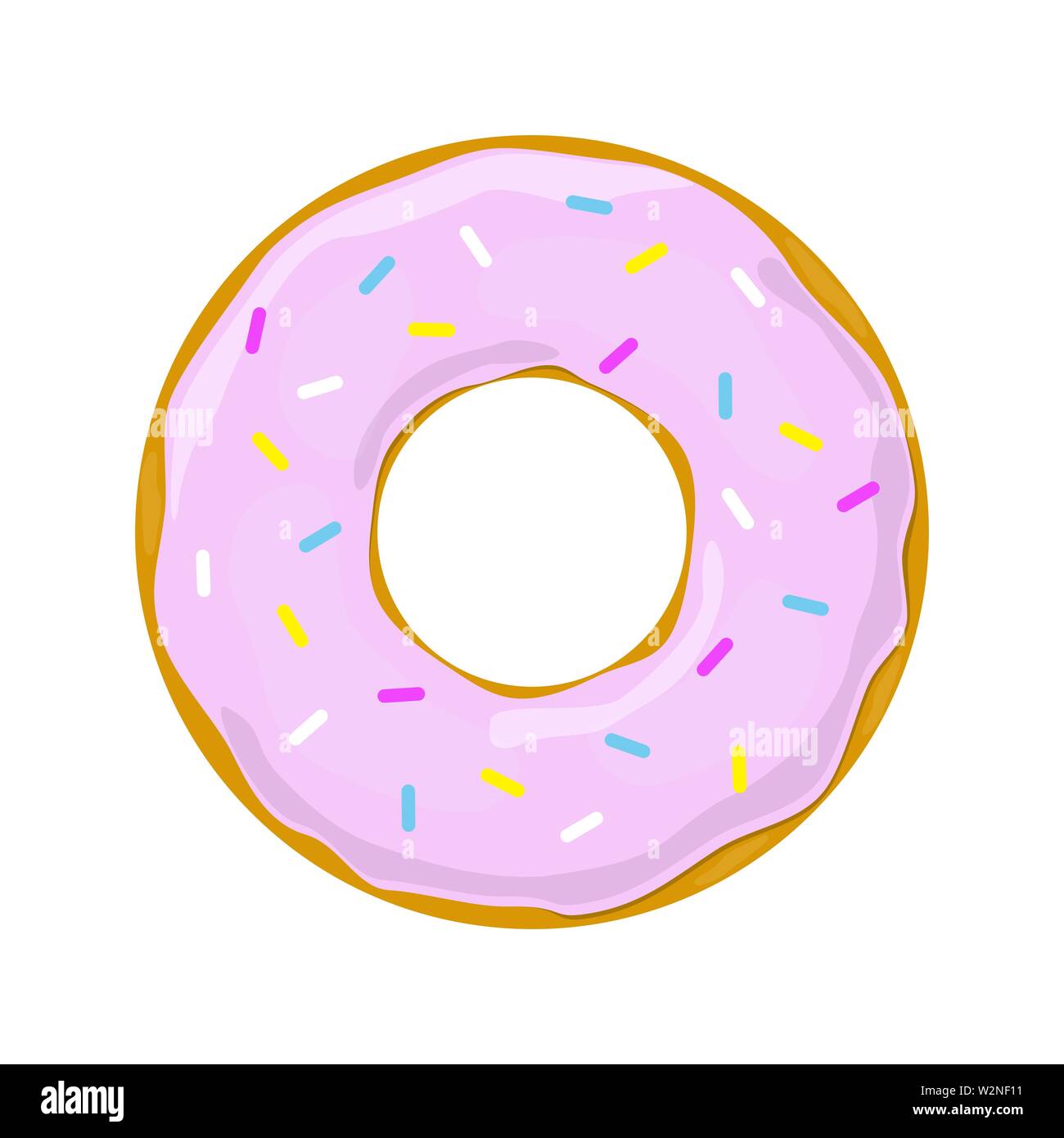Back of donut Cut Out Stock Images & Pictures - Alamy