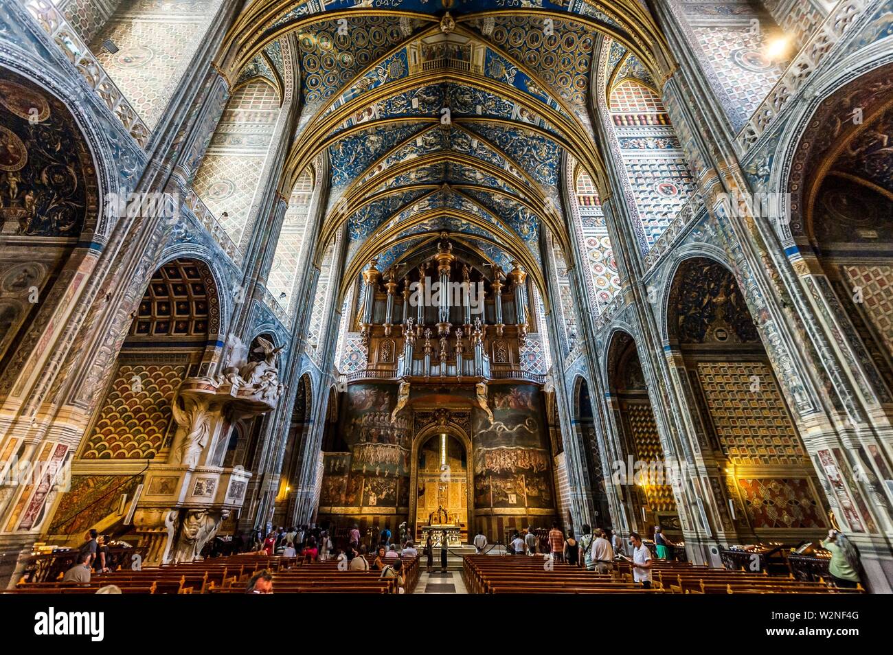 Albi Cathedral Interior High Resolution Stock Photography and Images ...
