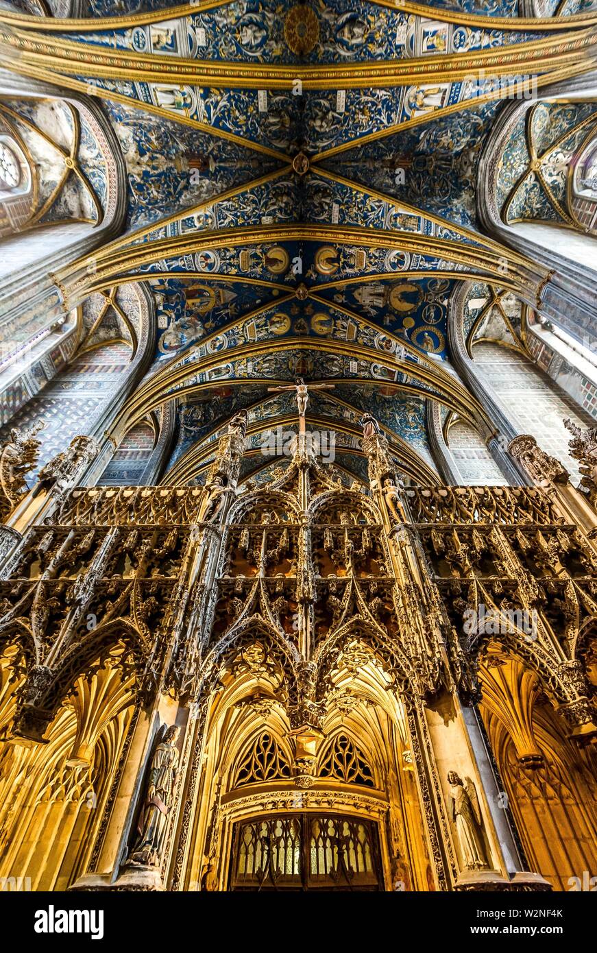 Albi Cathedral Interior High Resolution Stock Photography and Images ...
