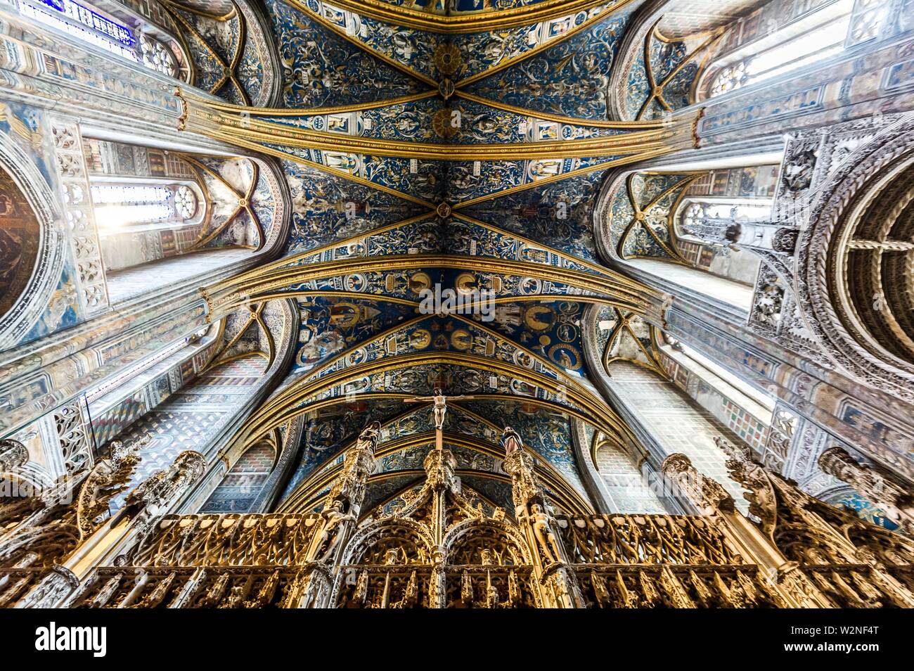 Albi cathedral interior hi-res stock photography and images - Alamy