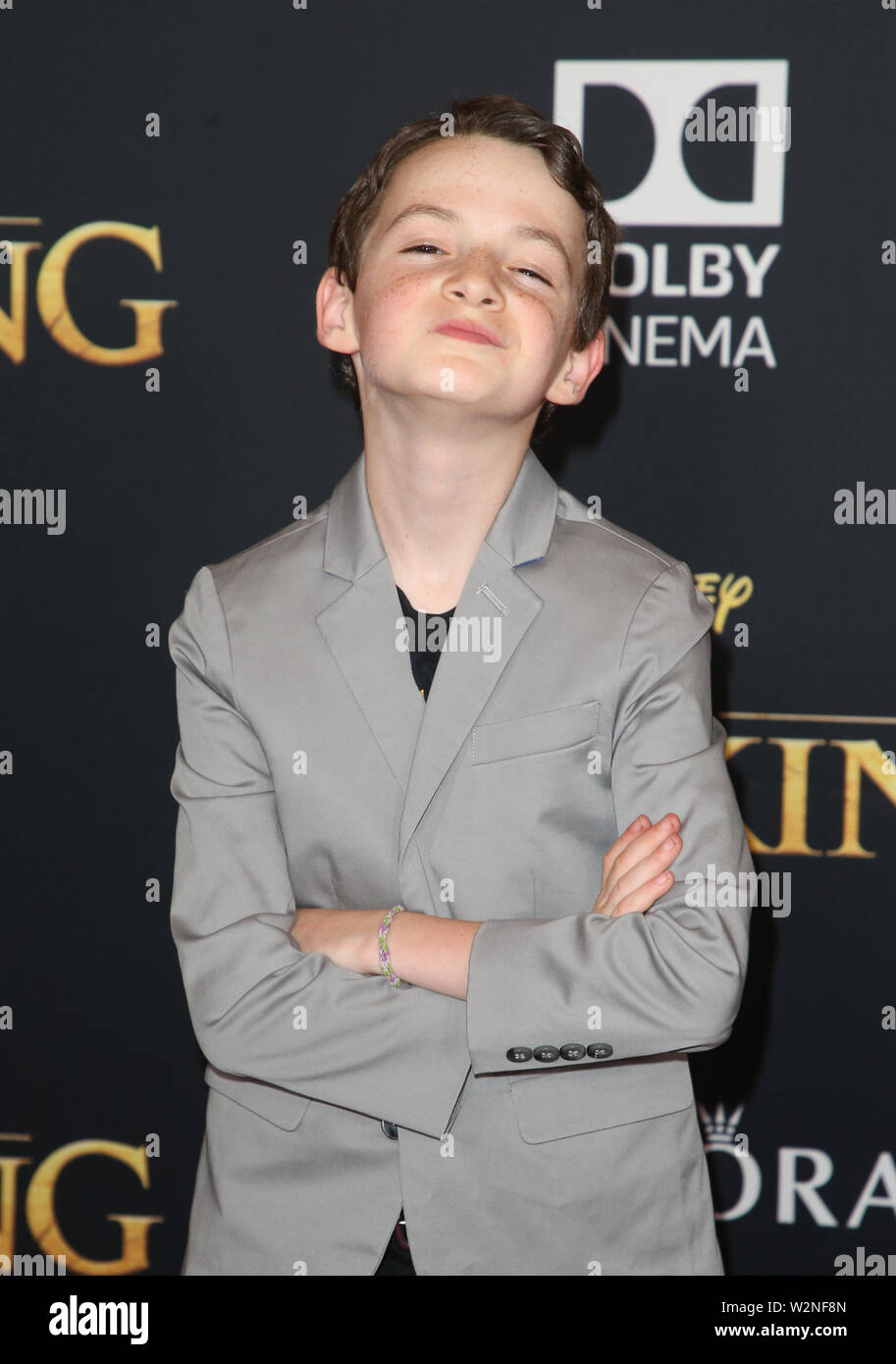 Hollywood, Ca. 9th July, 2019. Jason Maybaum, at The Lion King Film ...