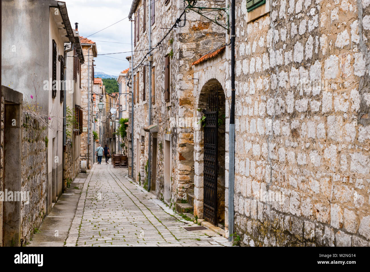 Old town, Stari Grad, Hvar, Dalmatia, Croatia Stock Photo - Alamy