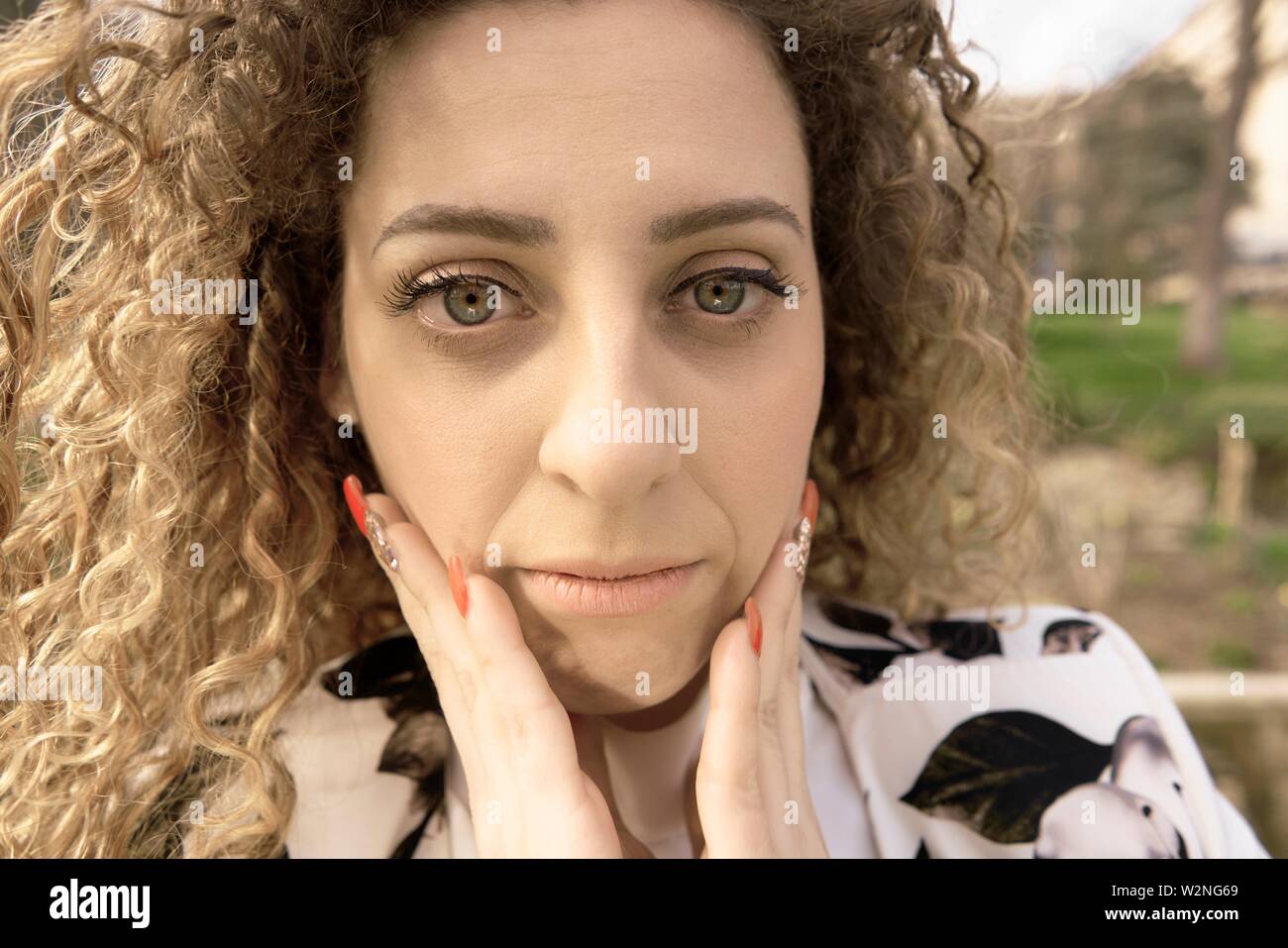 Numb face hi-res stock photography and images - Alamy