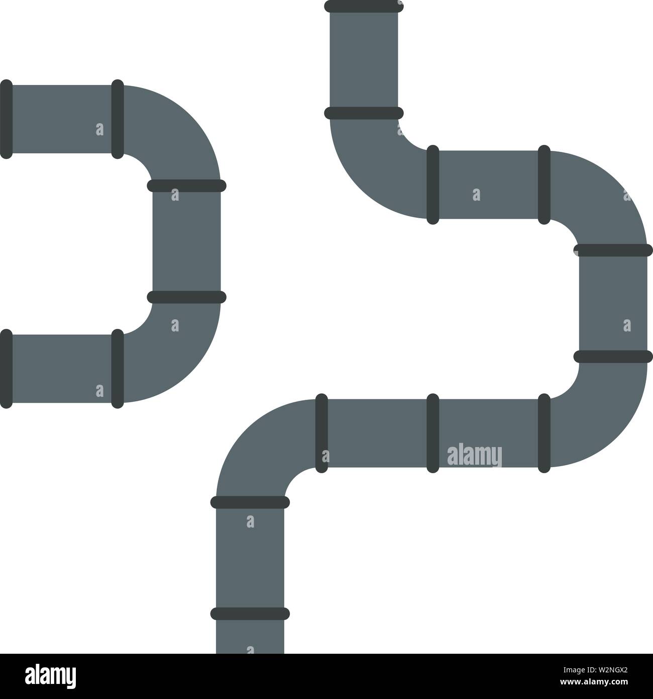 Pipeline icons background isolated on white background Stock Vector ...