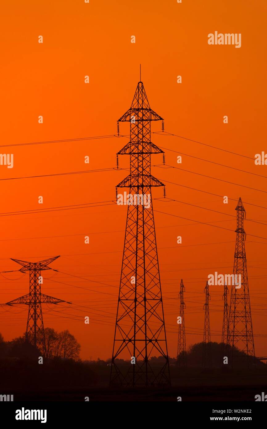 Power transmission system hi-res stock photography and images - Alamy