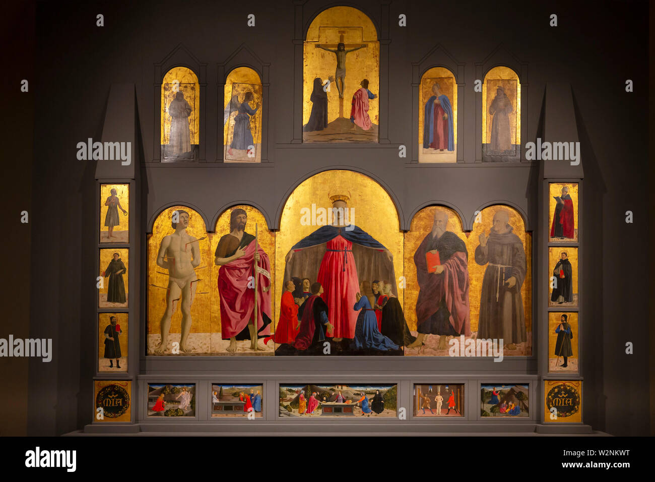 Polyptych of the Misericordia, Piero della Francesca, 1445–1462, Museo ...