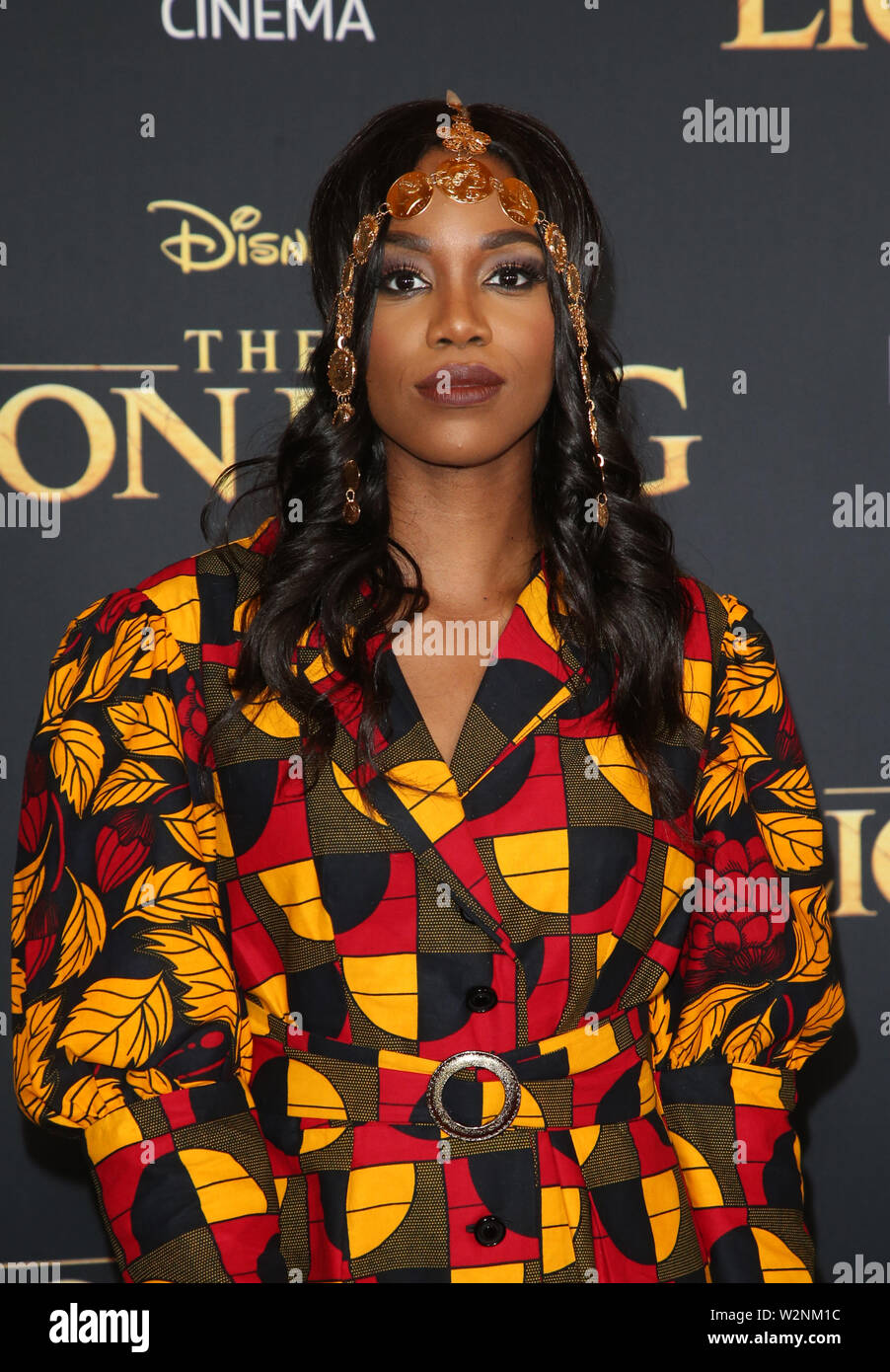 Hollywood, Ca. 9th July, 2019. Stacy Ike, at The Lion King Film ...