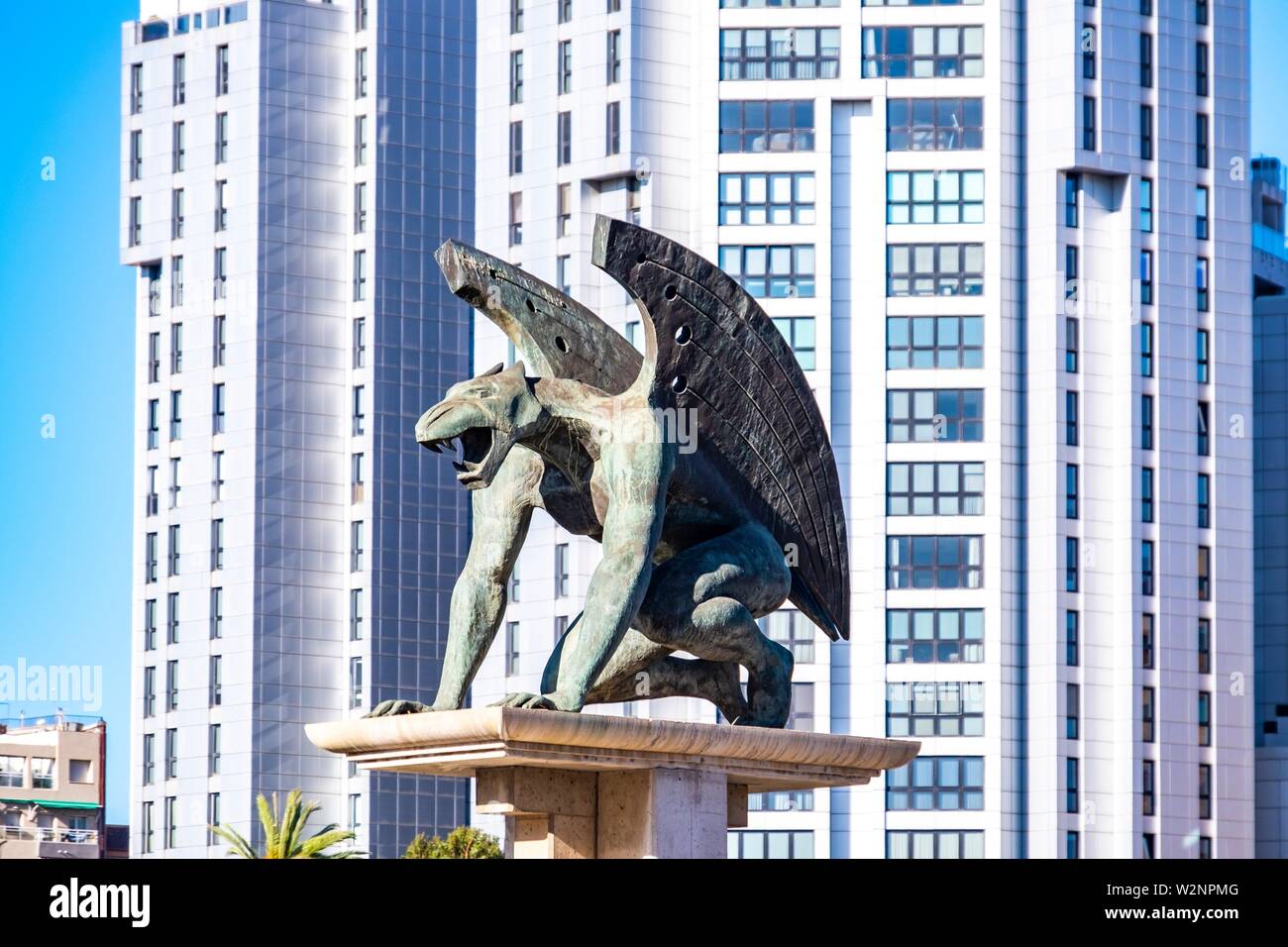 Modern gargoyle hi-res stock photography and images - Alamy