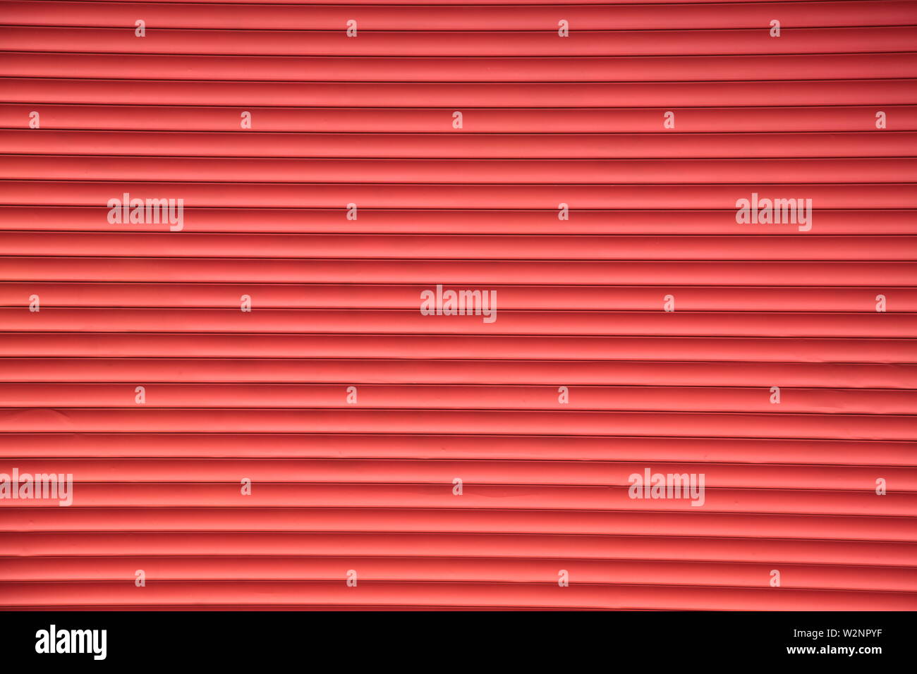 Siding of blinds metal red louvers background texture Stock Photo - Alamy