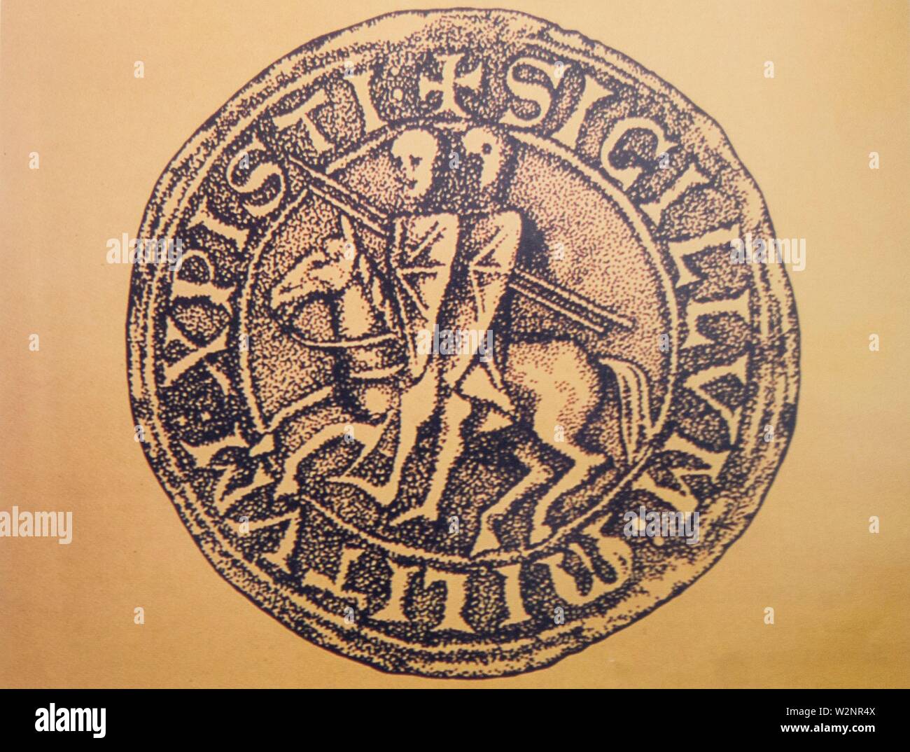 Symbol Of The Knights Templar High Resolution Stock Photography and ...