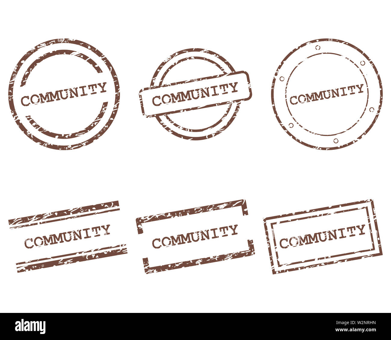 Community stamp sign seal hi-res stock photography and images - Alamy
