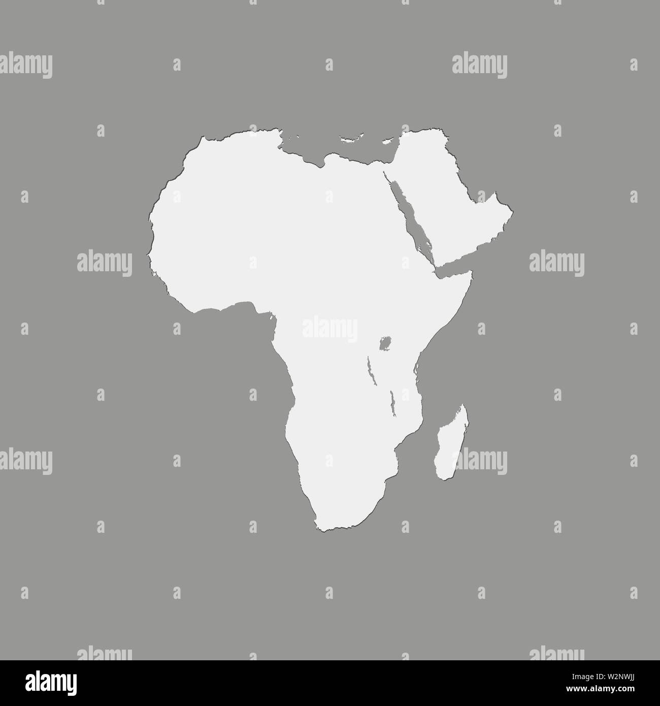 africa map background isolated on background. Vector Stock Vector Image ...