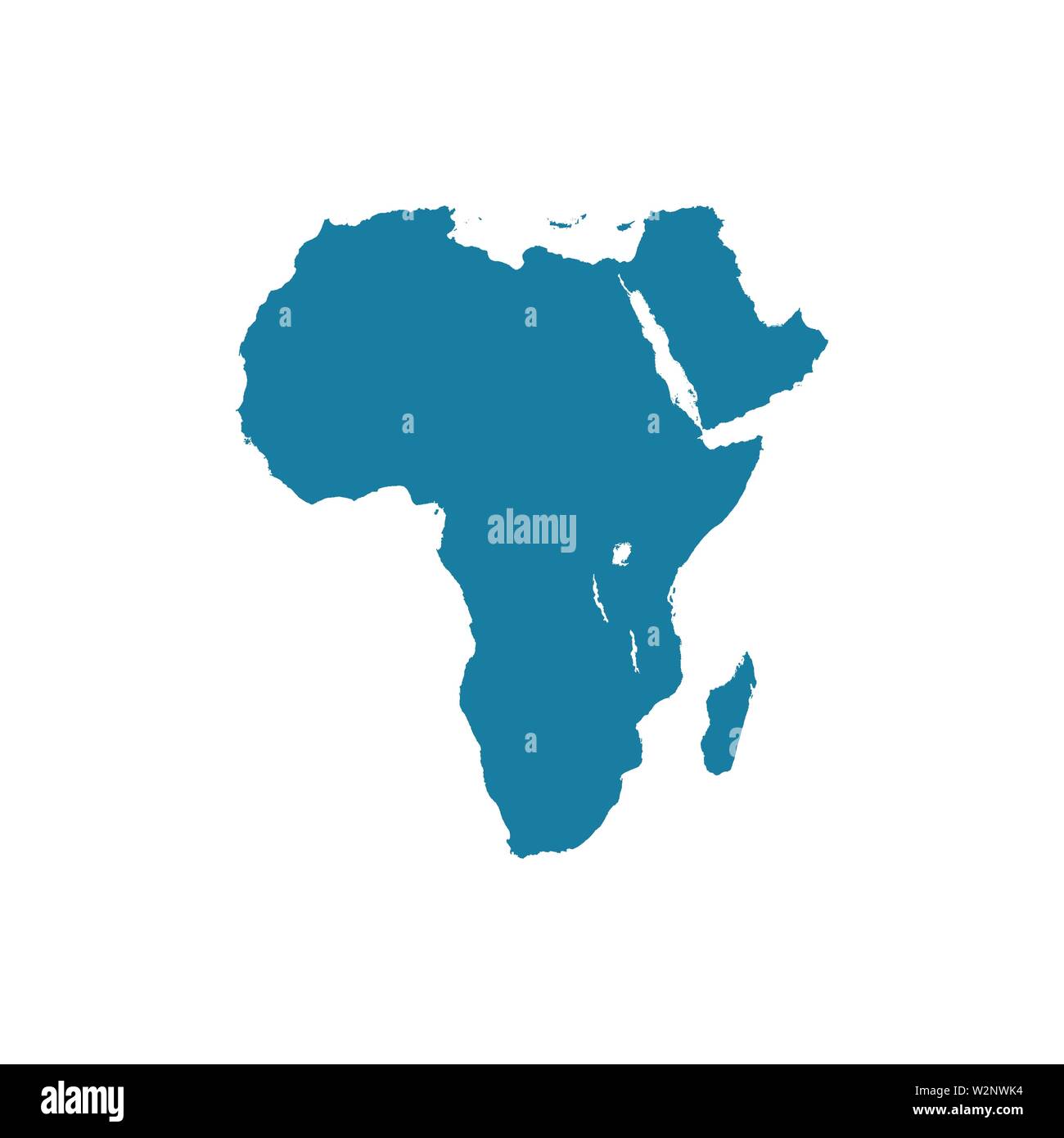 africa map background isolated on background. Vector Stock Vector Image ...