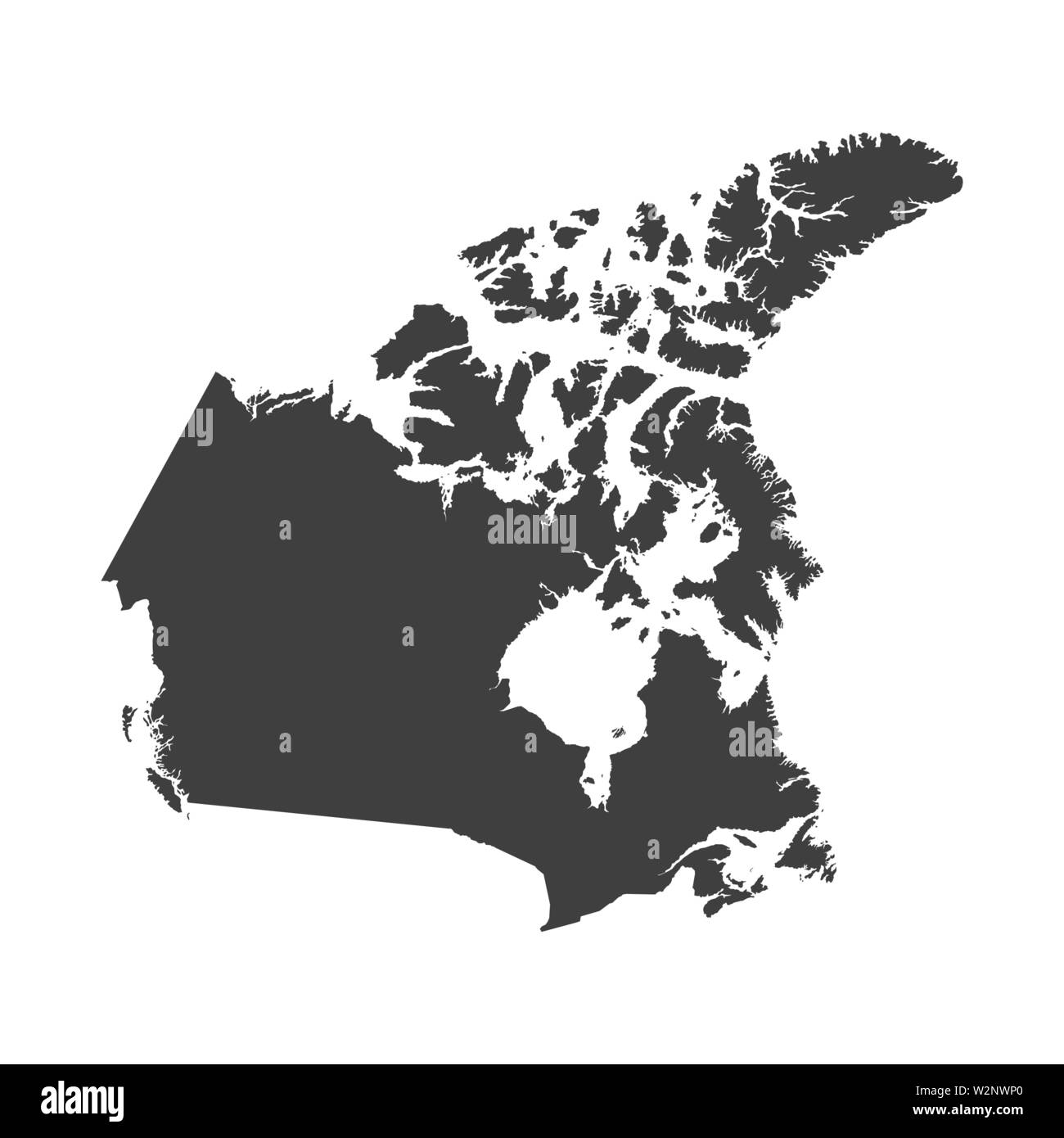 Canada map background sign. Vector eps10 illustration Stock Vector ...