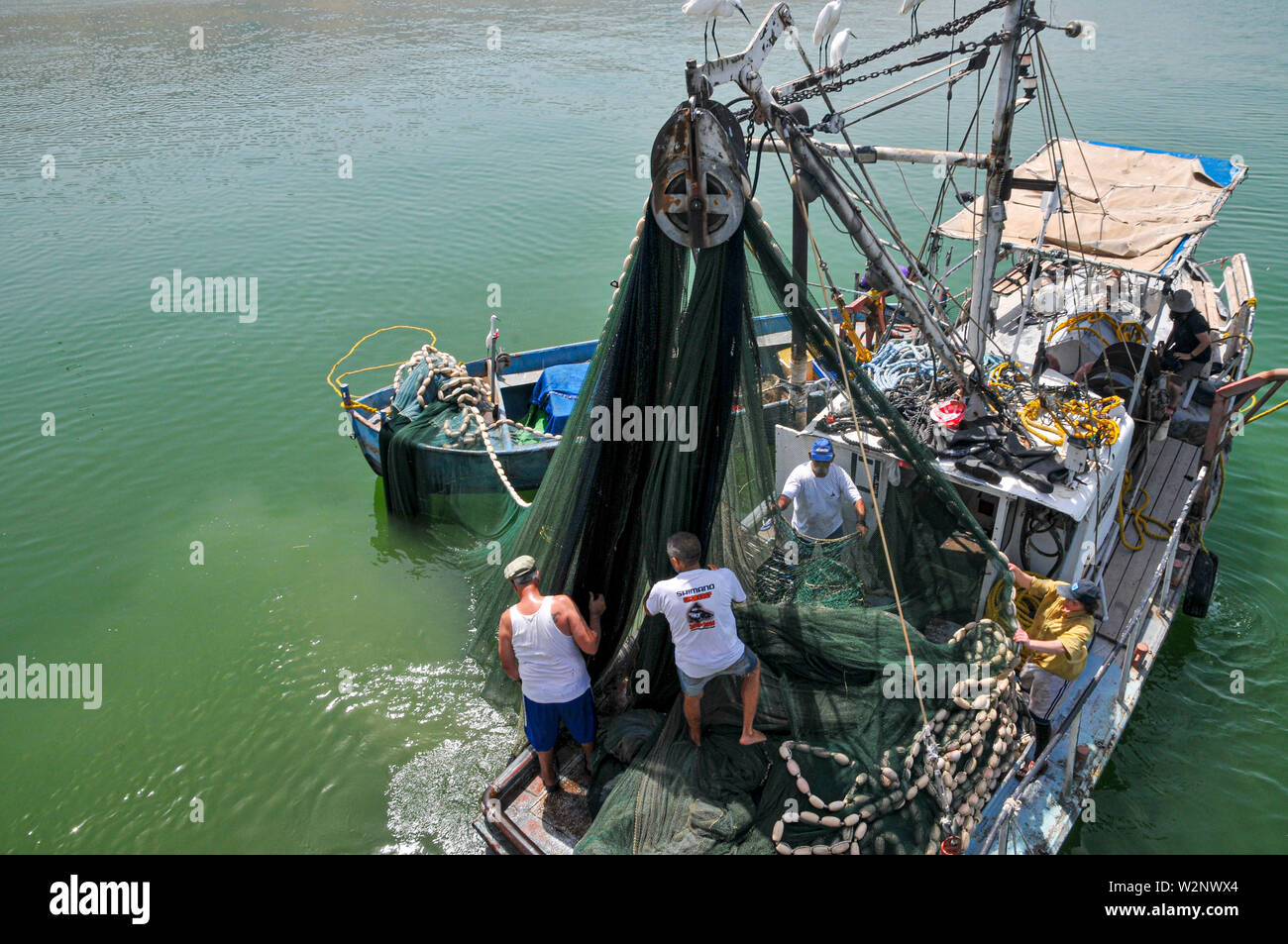 Sea of galilee fishing hi-res stock photography and images - Alamy