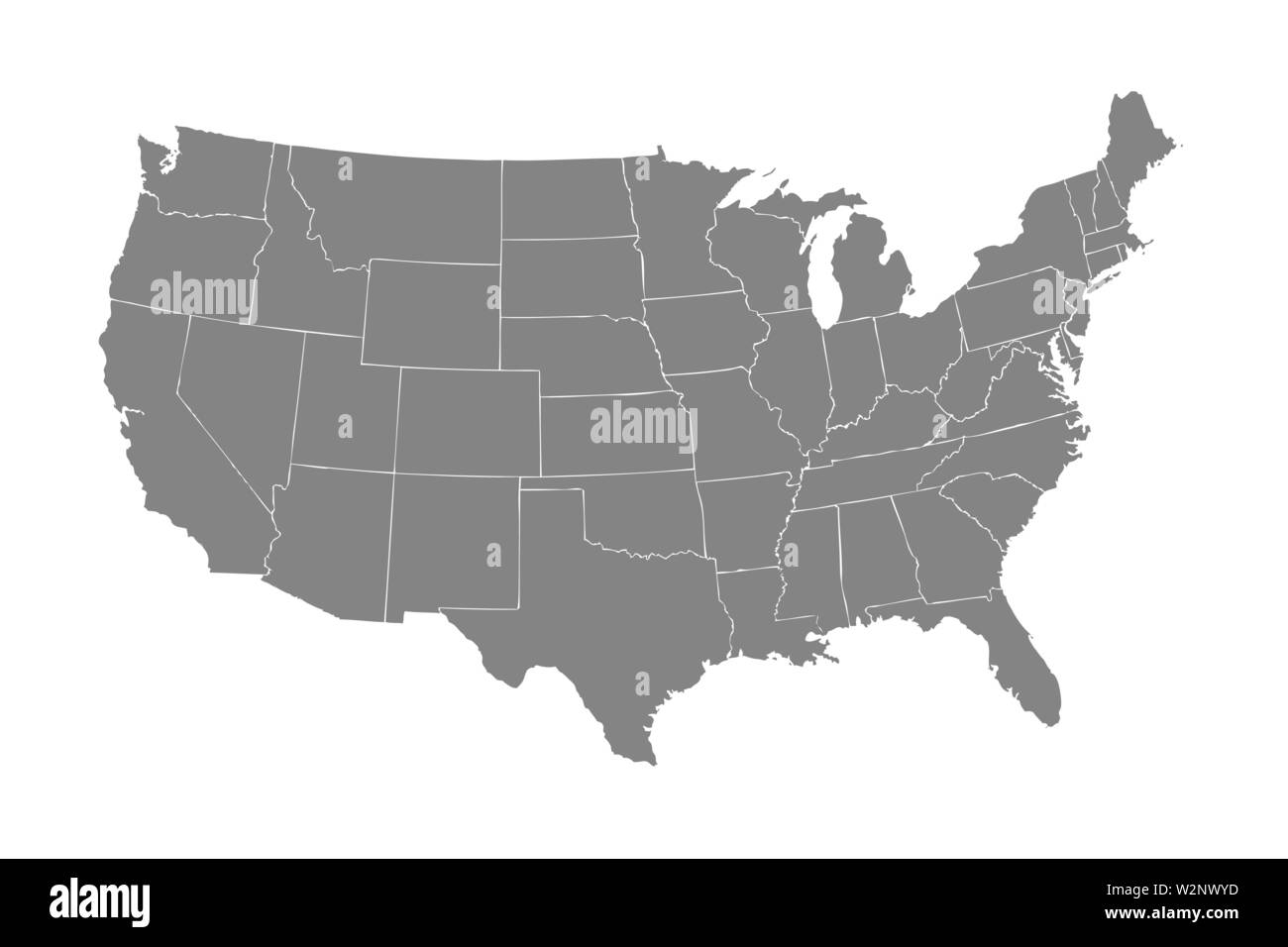 United States map background. Vector eps10 illustration Stock Vector ...