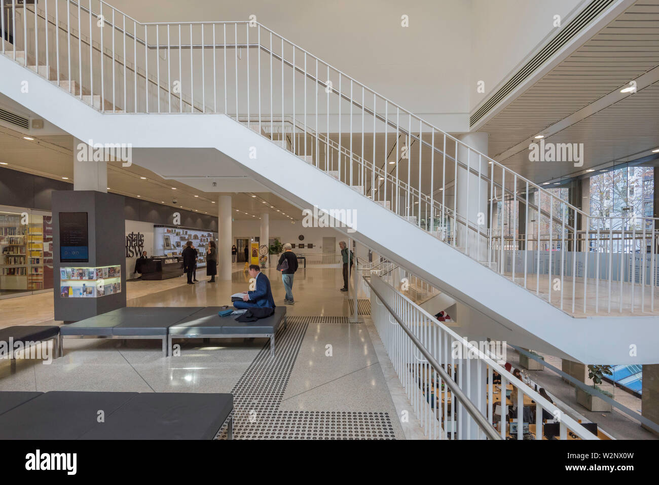 The multi level State Library in Sydney that houses Australia's oldest ...