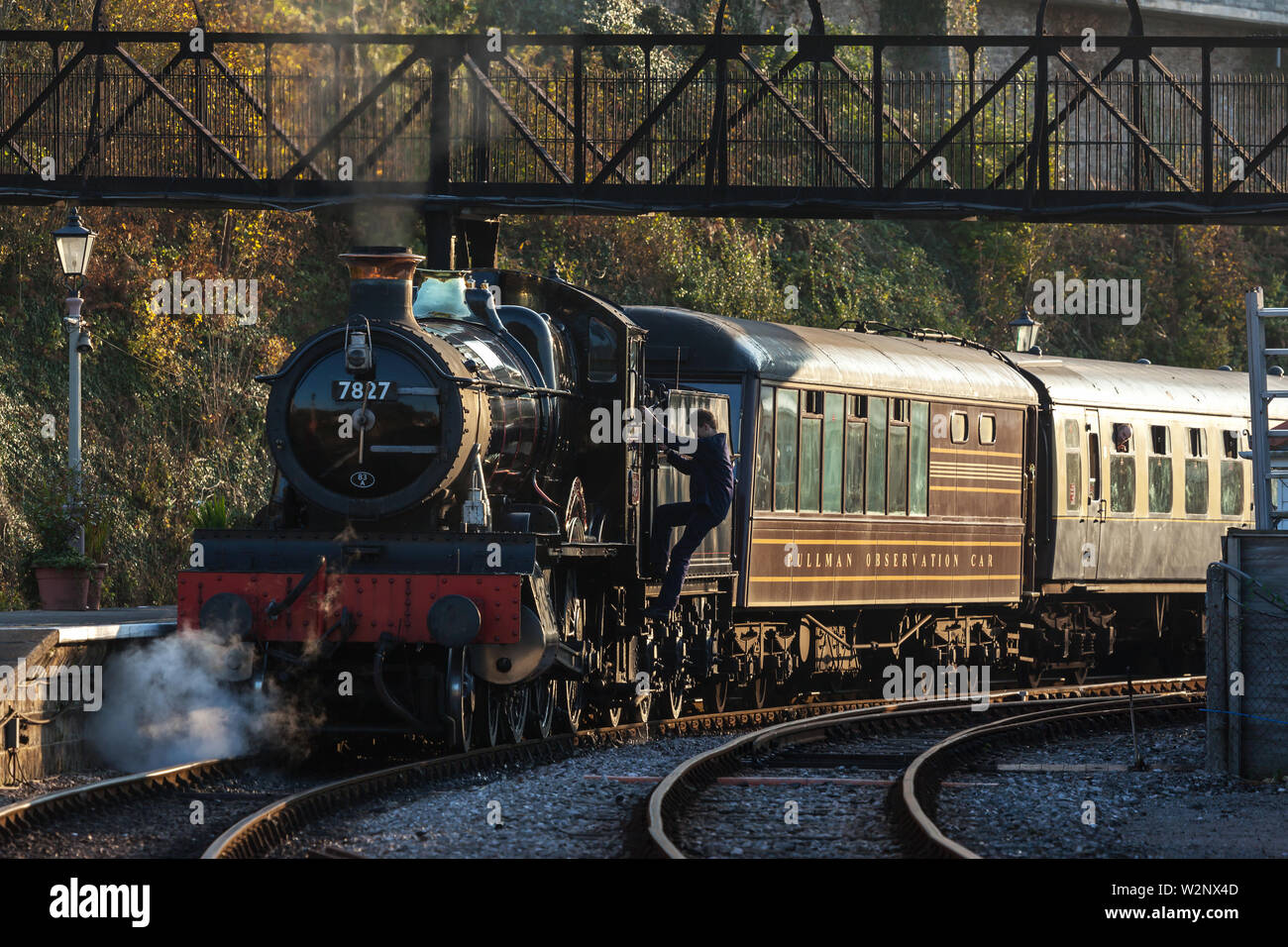 Under a steam locomotive hi-res stock photography and images - Alamy