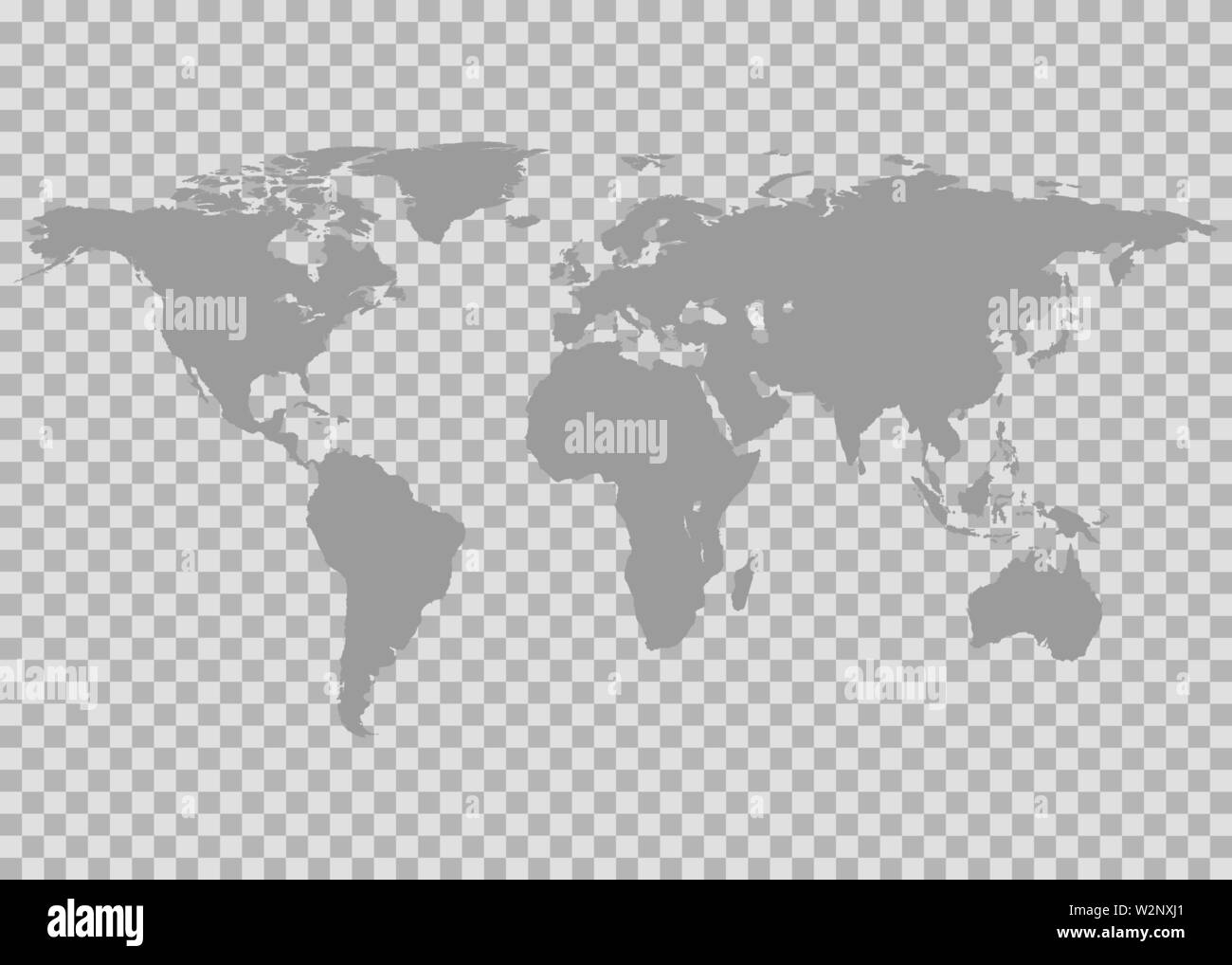 Illustration world map on Black and White Stock Photos & Images - Alamy