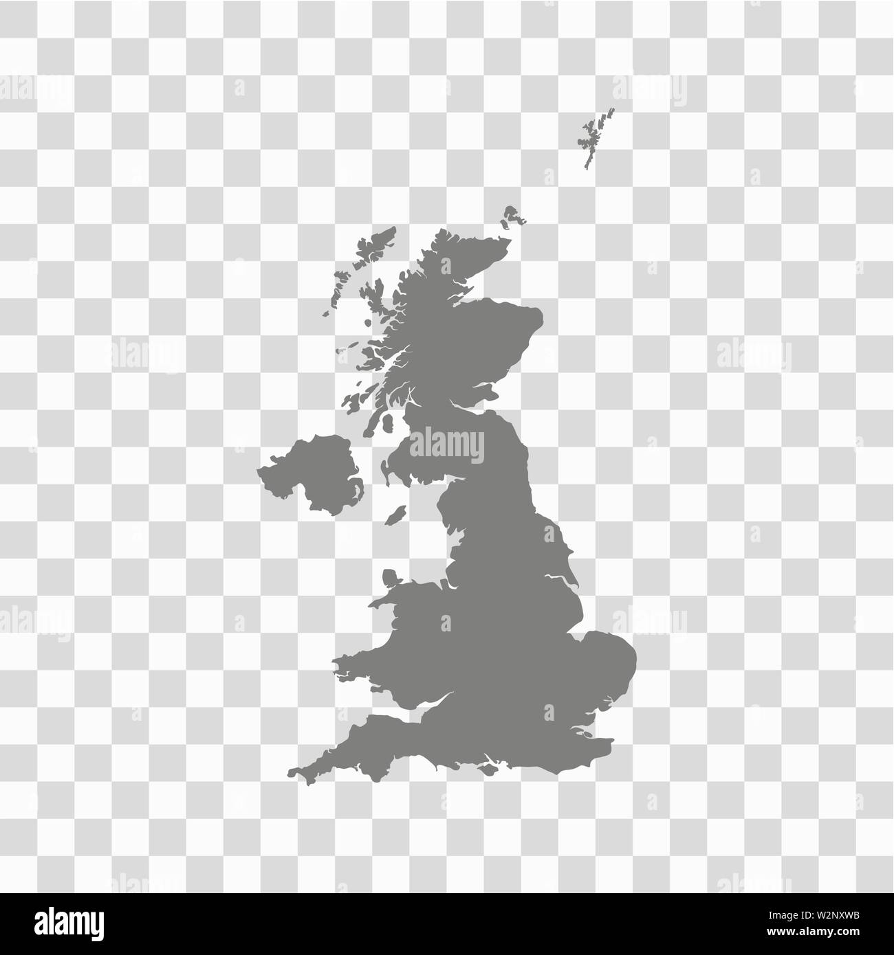 United Kingdom map background. Vector eps10 illustration Stock Vector ...