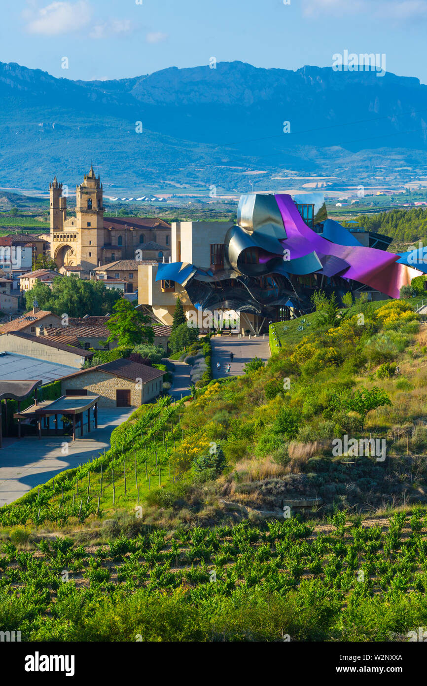 Elciego village, Wine region of la Rioja Alavesa, Alava, The Basque ...