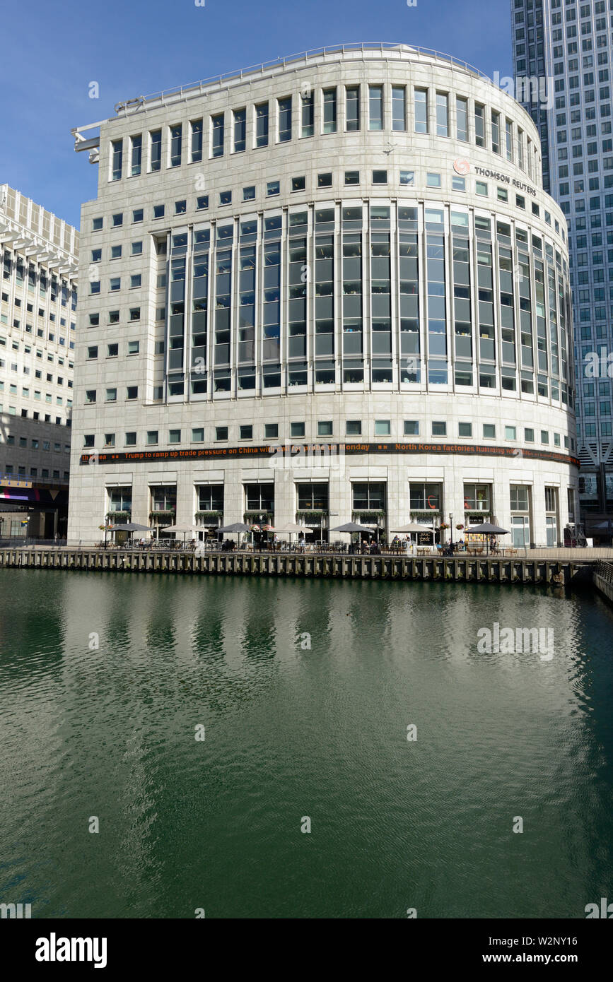 South Colonnade, Canary Wharf, London E14, United Kingdom Stock Photo ...