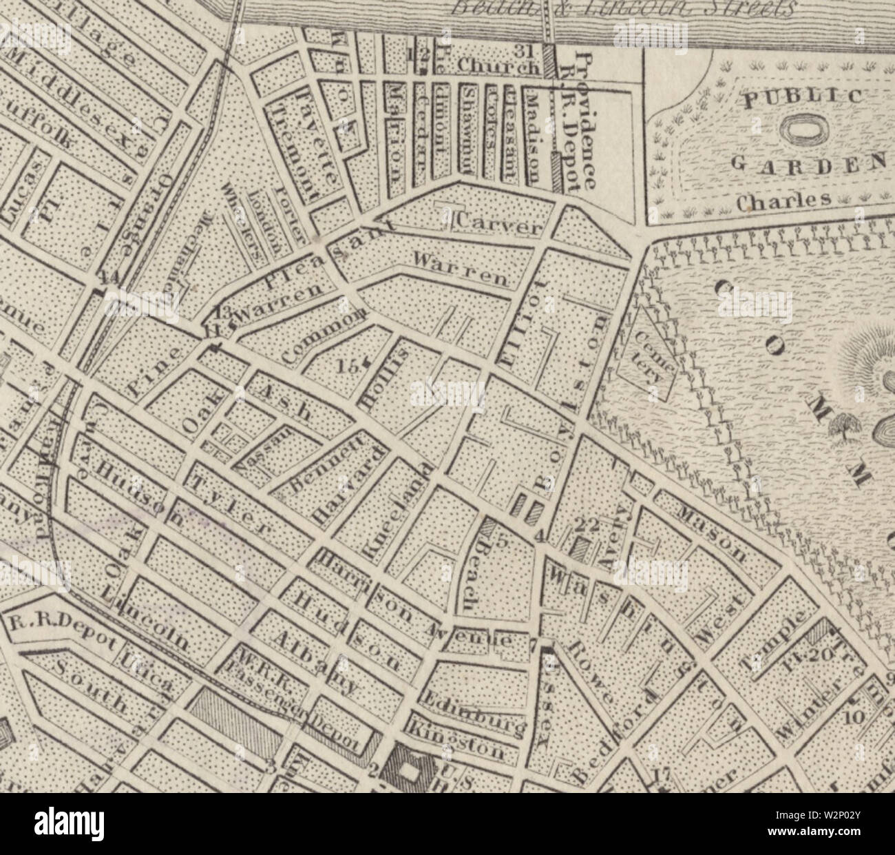 Map of southend hi-res stock photography and images - Alamy