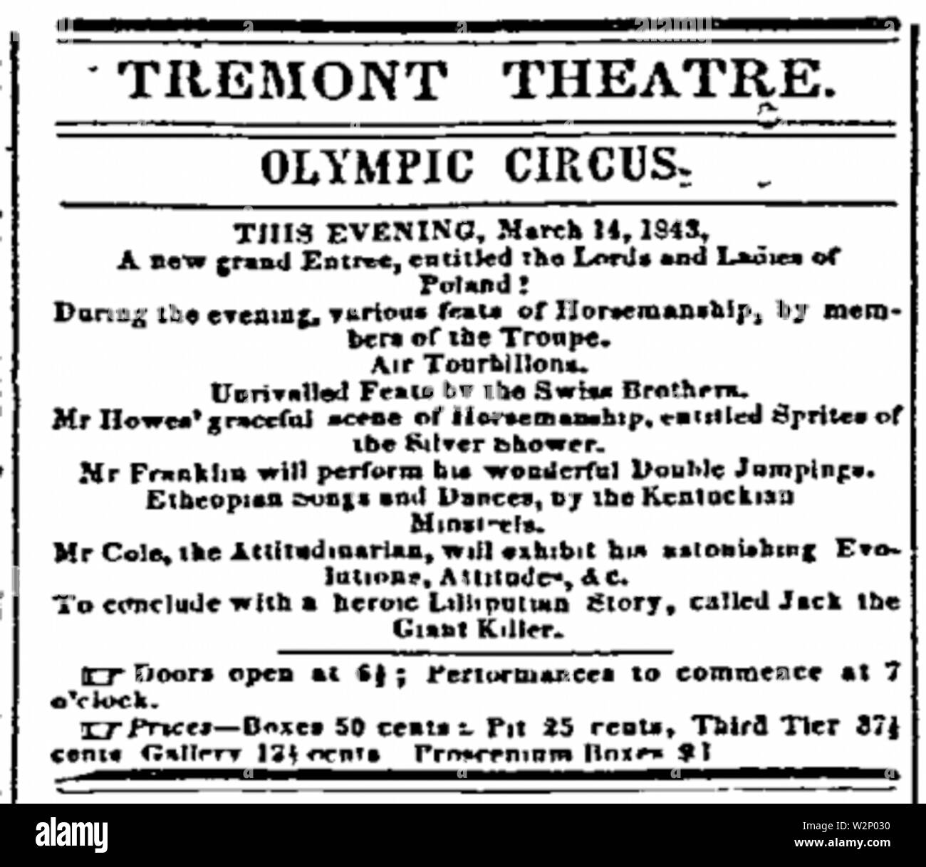 Boston circus hi-res stock photography and images - Alamy