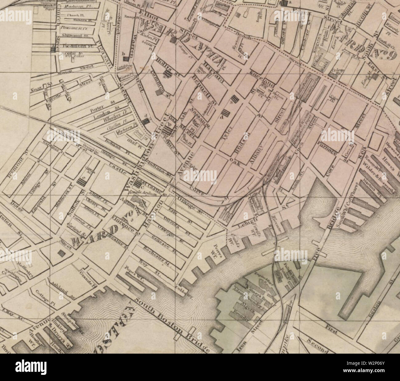 Map of southend hi-res stock photography and images - Alamy