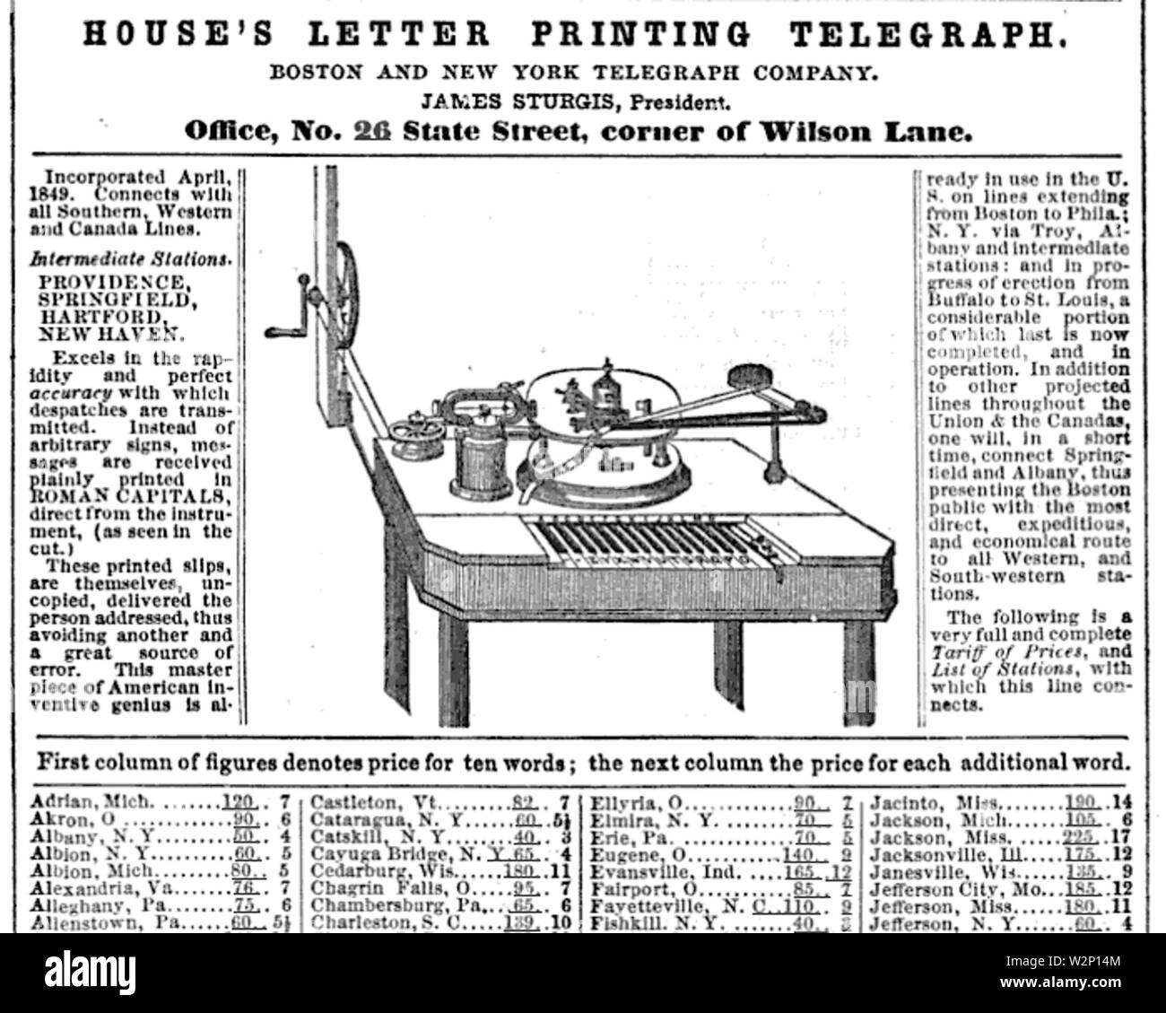 Telegraph Cut Out Stock Images & Pictures - Alamy