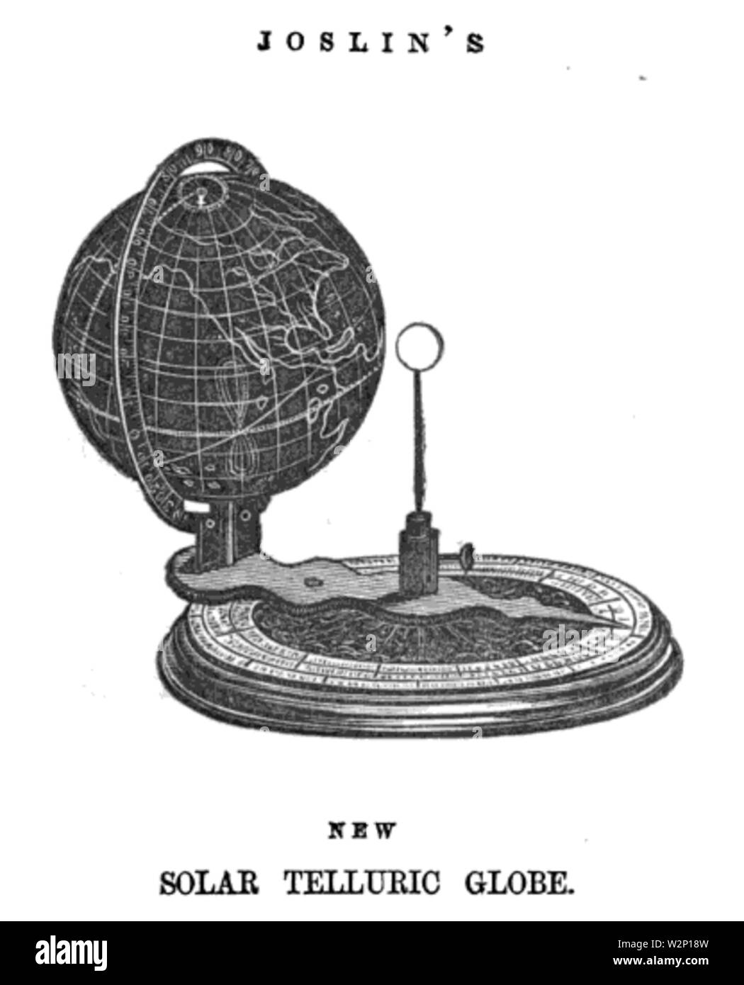 Globe solar system Black and White Stock Photos & Images - Alamy