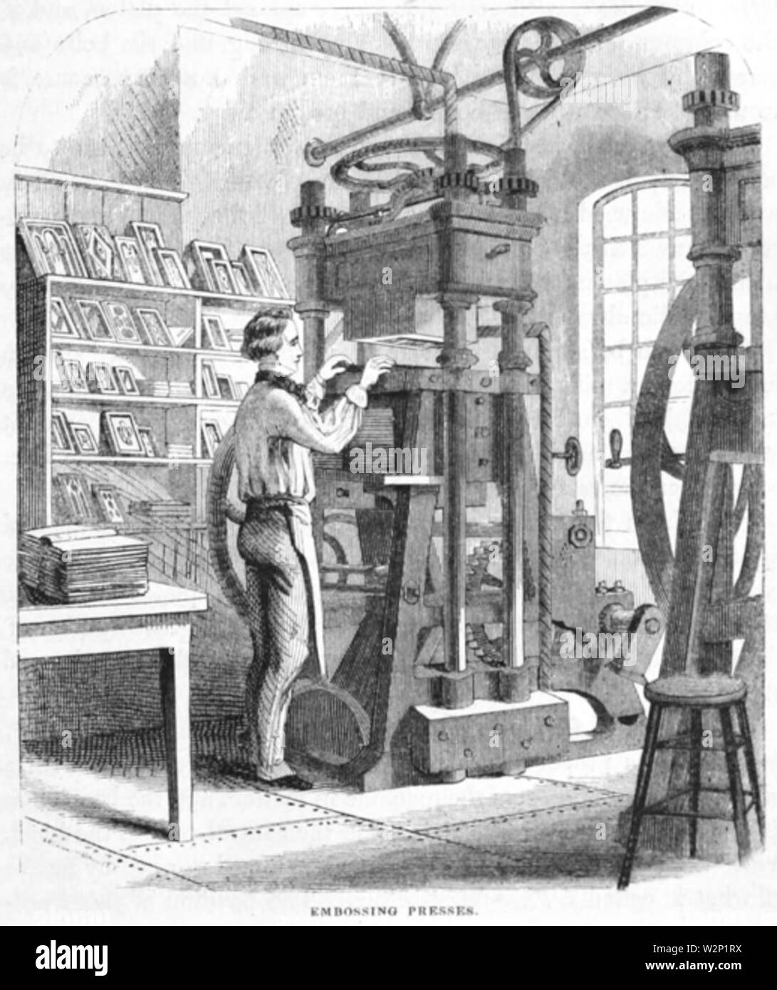Embossing press hi-res stock photography and images - Alamy