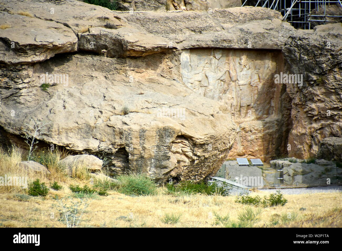 Naqsh-e Rajab Near Marvdasht the North of Shiraz, Fars province, Iran ...