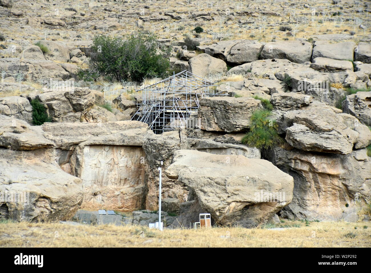 Naqsh-e Rajab Near Marvdasht the North of Shiraz, Fars province, Iran ...