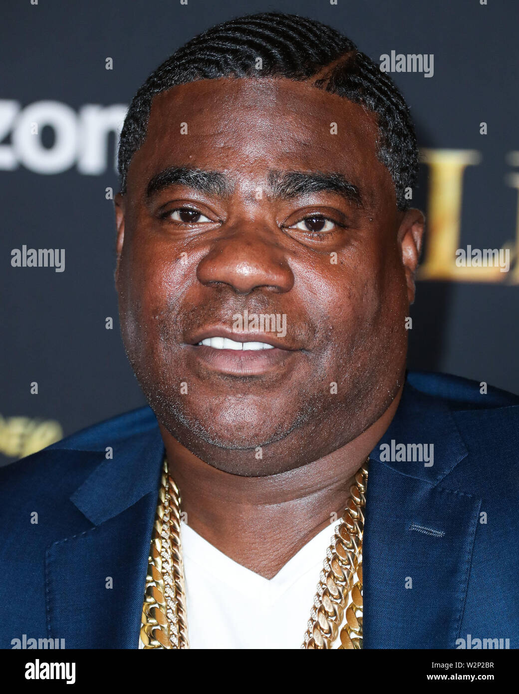 HOLLYWOOD, LOS ANGELES, CALIFORNIA, USA - JULY 09: Actor Tracy Morgan ...