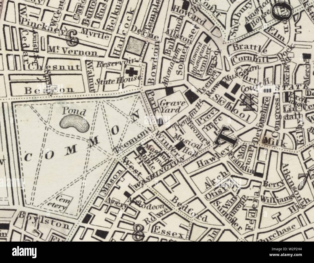 Map of mitchell hi-res stock photography and images - Alamy