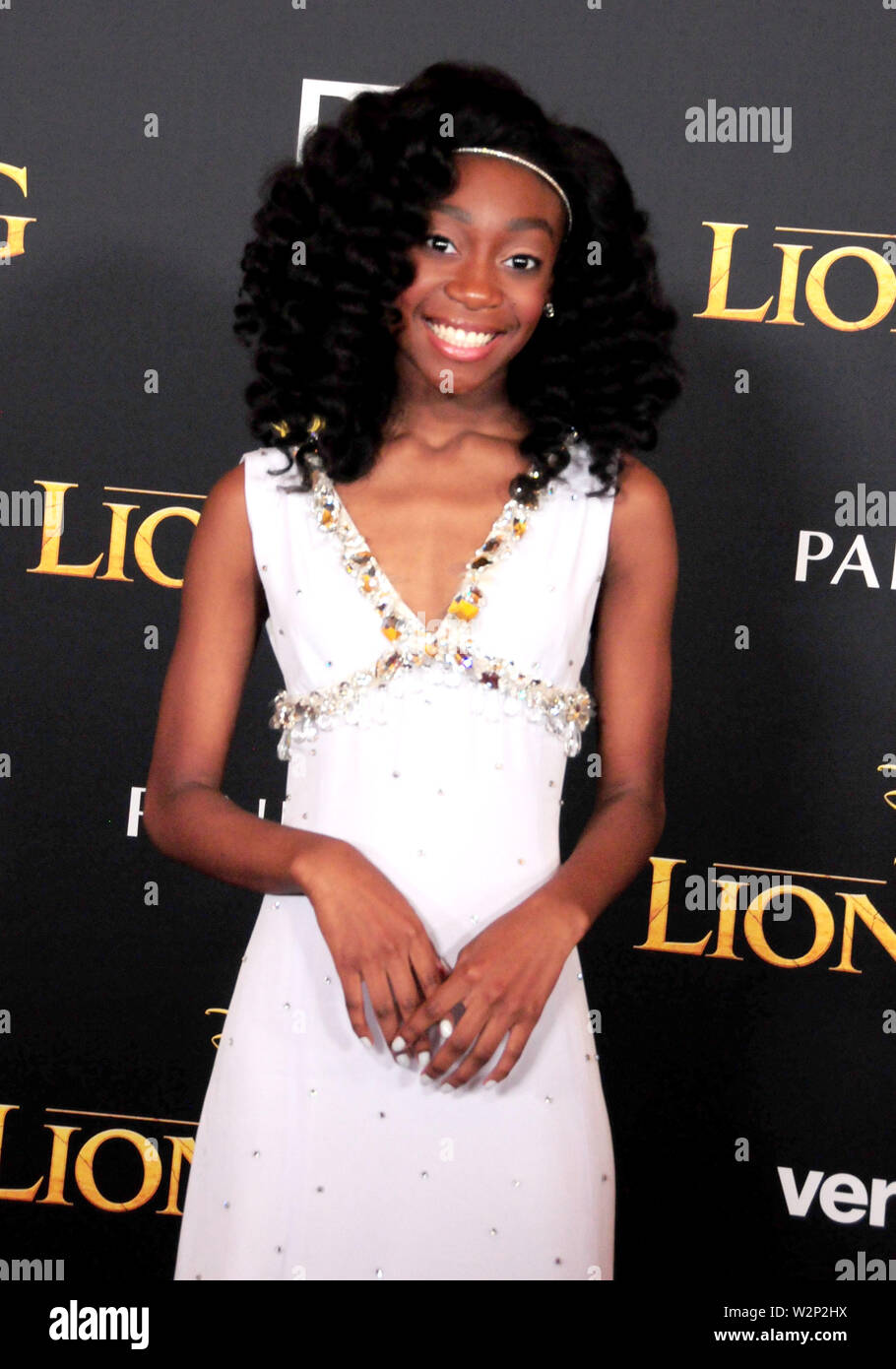 Hollywood, California, USA 9th July 2019 Actress Shahadi Wright Joseph ...