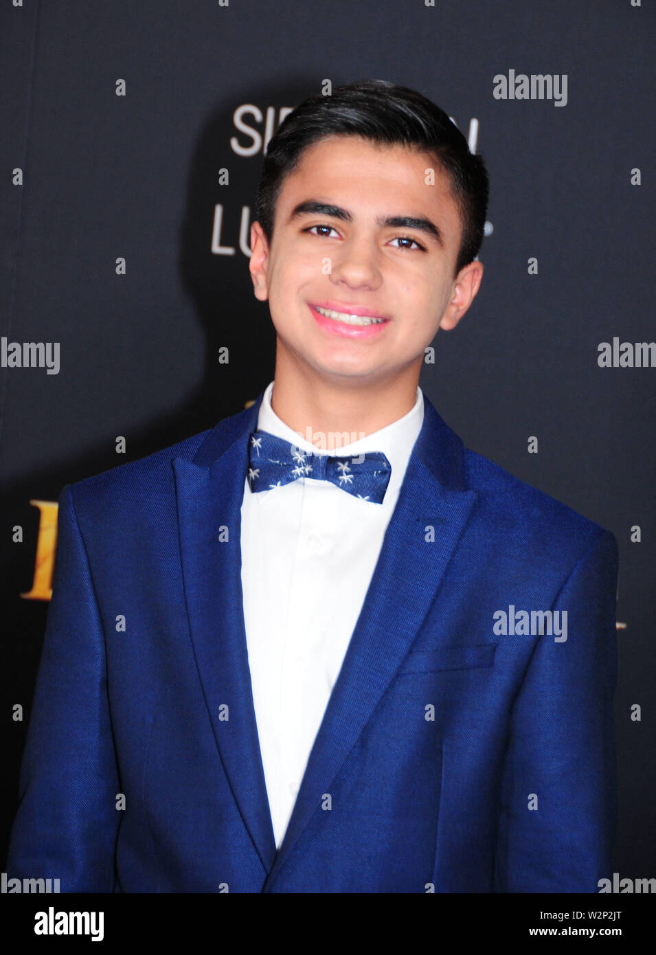 Hollywood, California, USA 9th July 2019 Actor Neel Sethi attends the ...