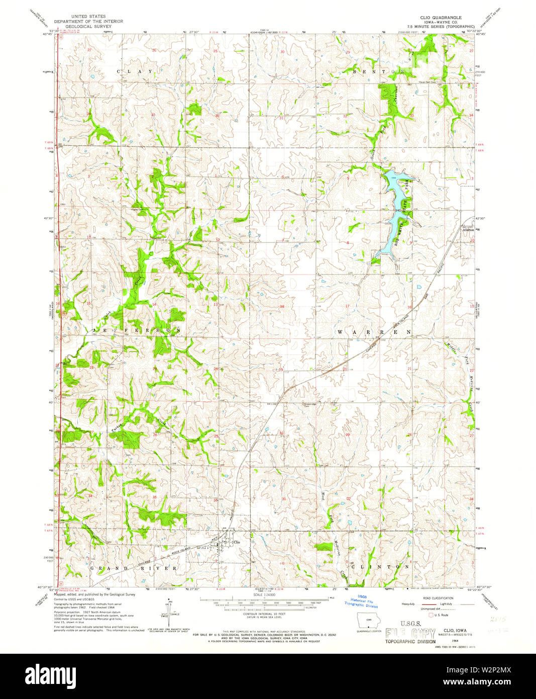 Clio map hi-res stock photography and images - Alamy