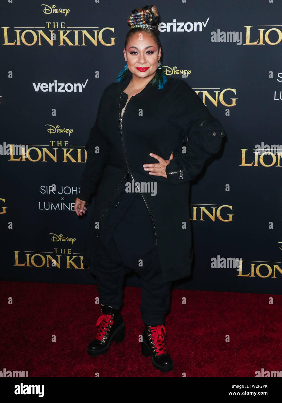 HOLLYWOOD, LOS ANGELES, CALIFORNIA, USA - JULY 09: Actress Raven-Symone ...
