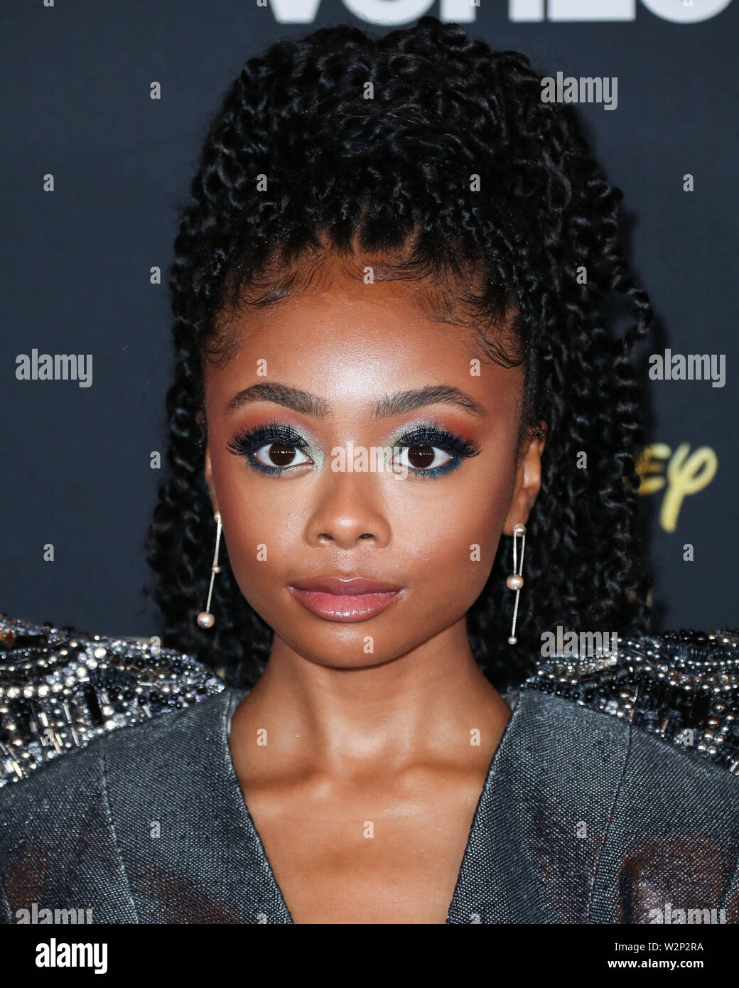 HOLLYWOOD, LOS ANGELES, CALIFORNIA, USA - JULY 09: Actress Skai Jackson ...