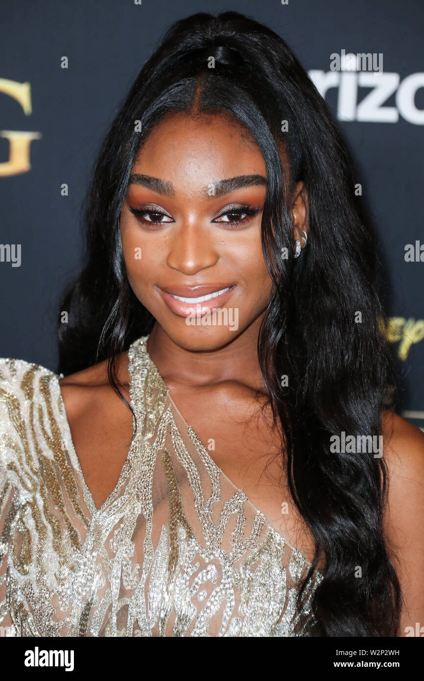 HOLLYWOOD, LOS ANGELES, CALIFORNIA, USA - JULY 09: Singer Normani ...