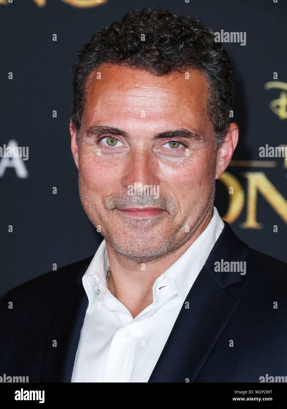 HOLLYWOOD, LOS ANGELES, CALIFORNIA, USA - JULY 09: Actor Rufus Sewell ...