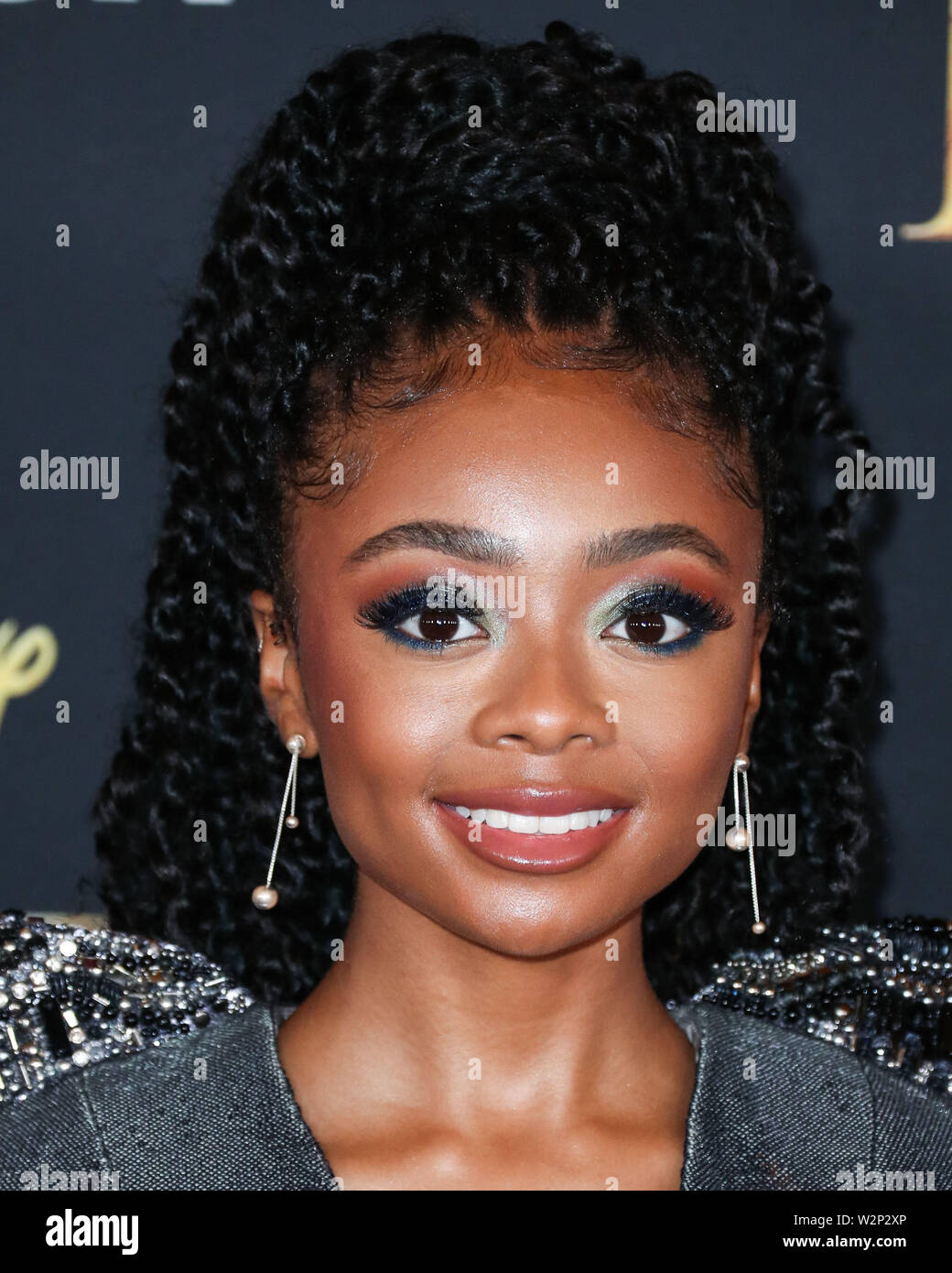 HOLLYWOOD, LOS ANGELES, CALIFORNIA, USA - JULY 09: Actress Skai Jackson ...